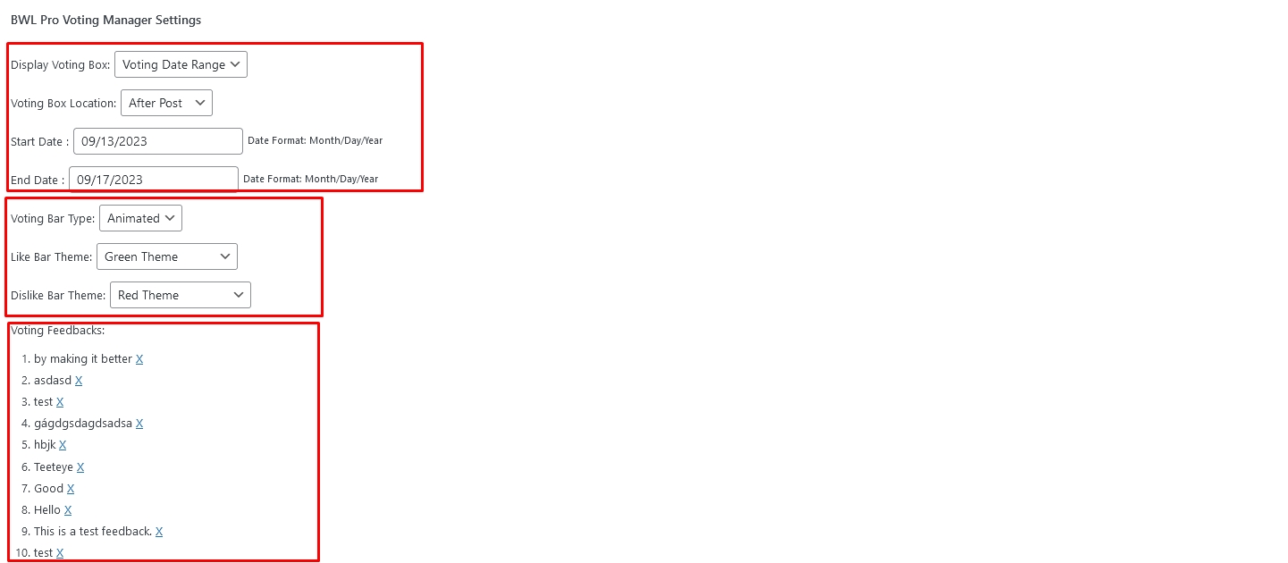 BWL Pro Voting Manager by xenioushk | CodeCanyon