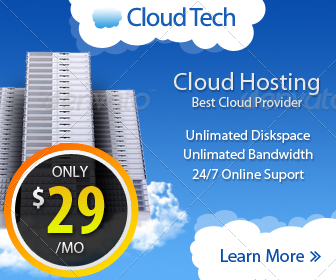 Cloud Banner ad Set, Web Elements | GraphicRiver