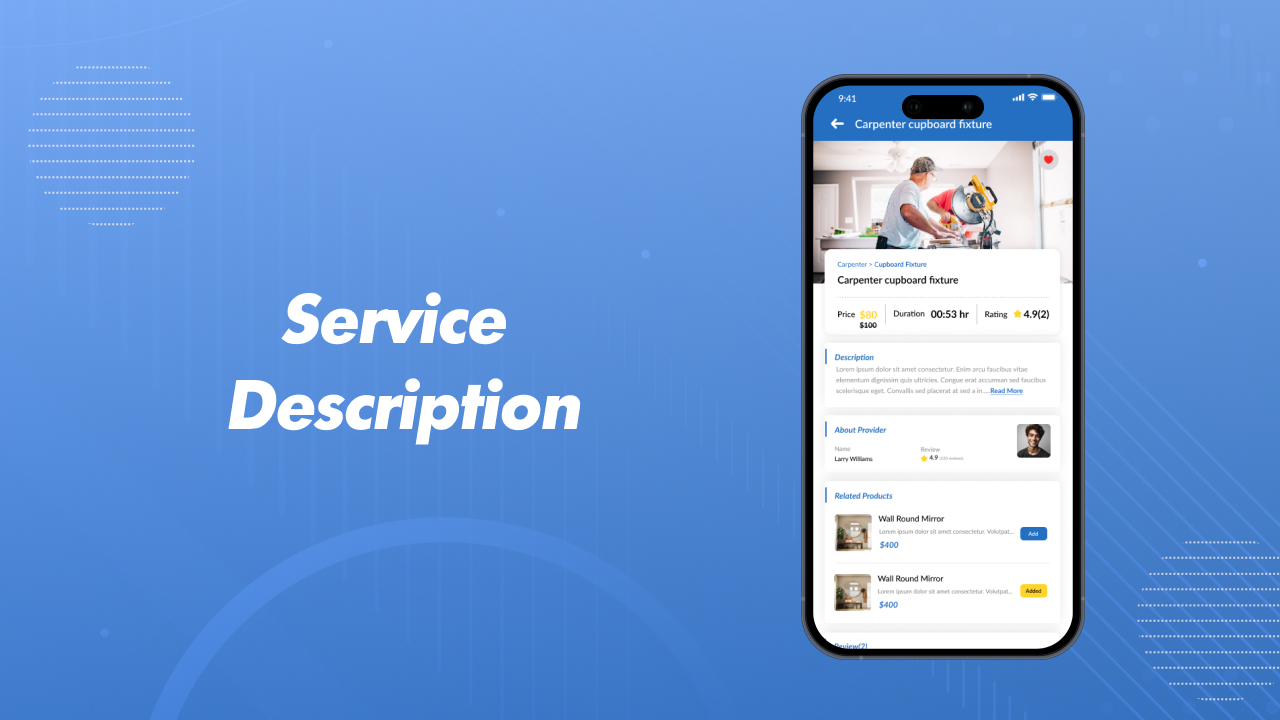 HandyHue - Multi Provider On Demand App | Service Booking App | Home Service App | Product ...