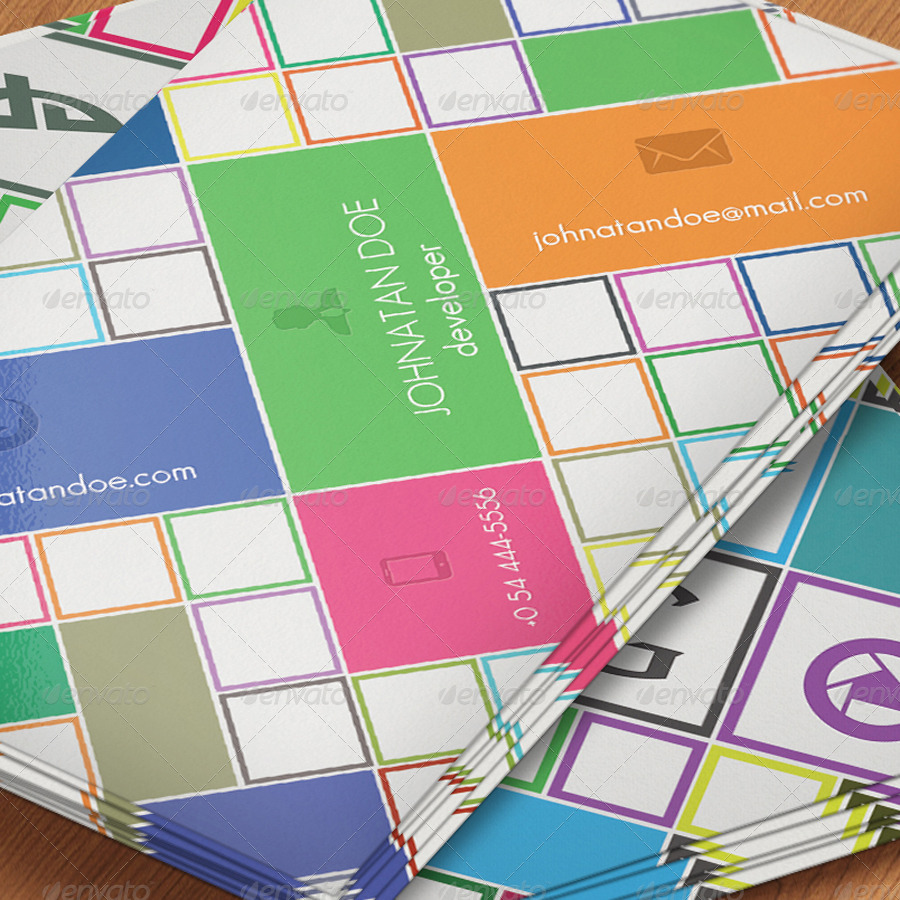 Social Media Business Card, Print Templates | GraphicRiver