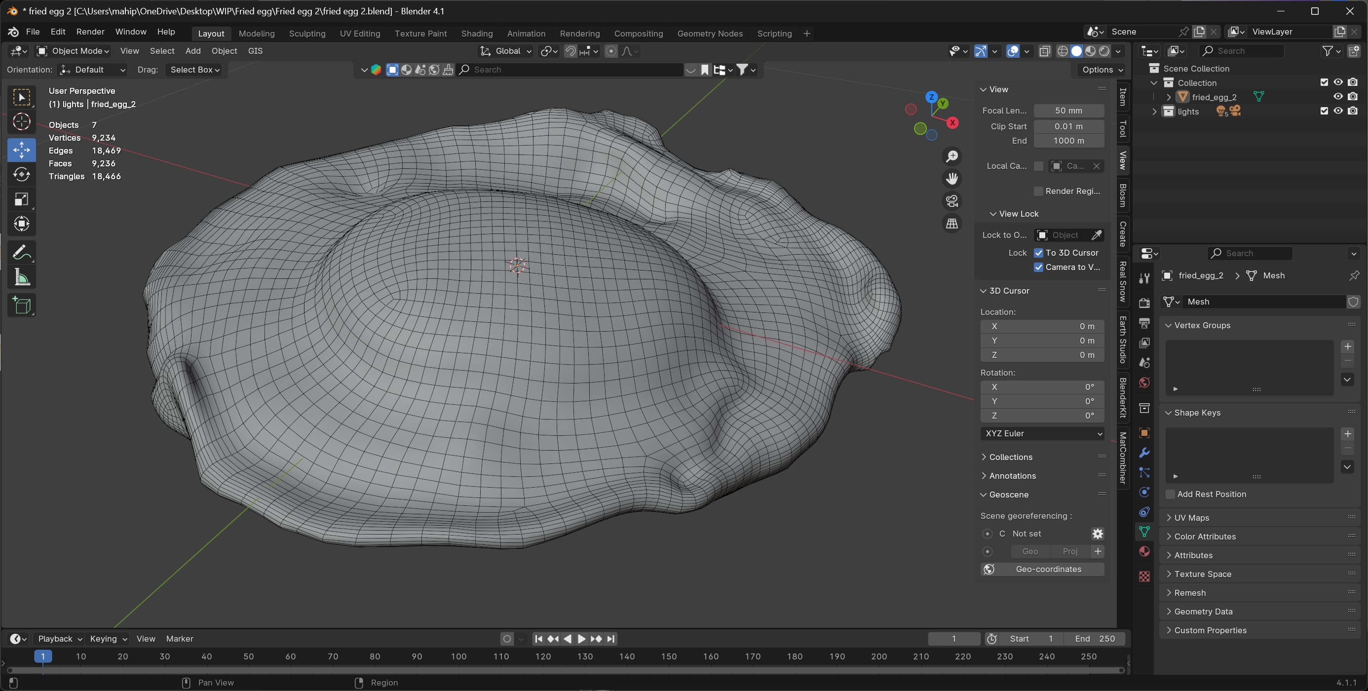 Fried Egg v2 by TurboCG | 3DOcean