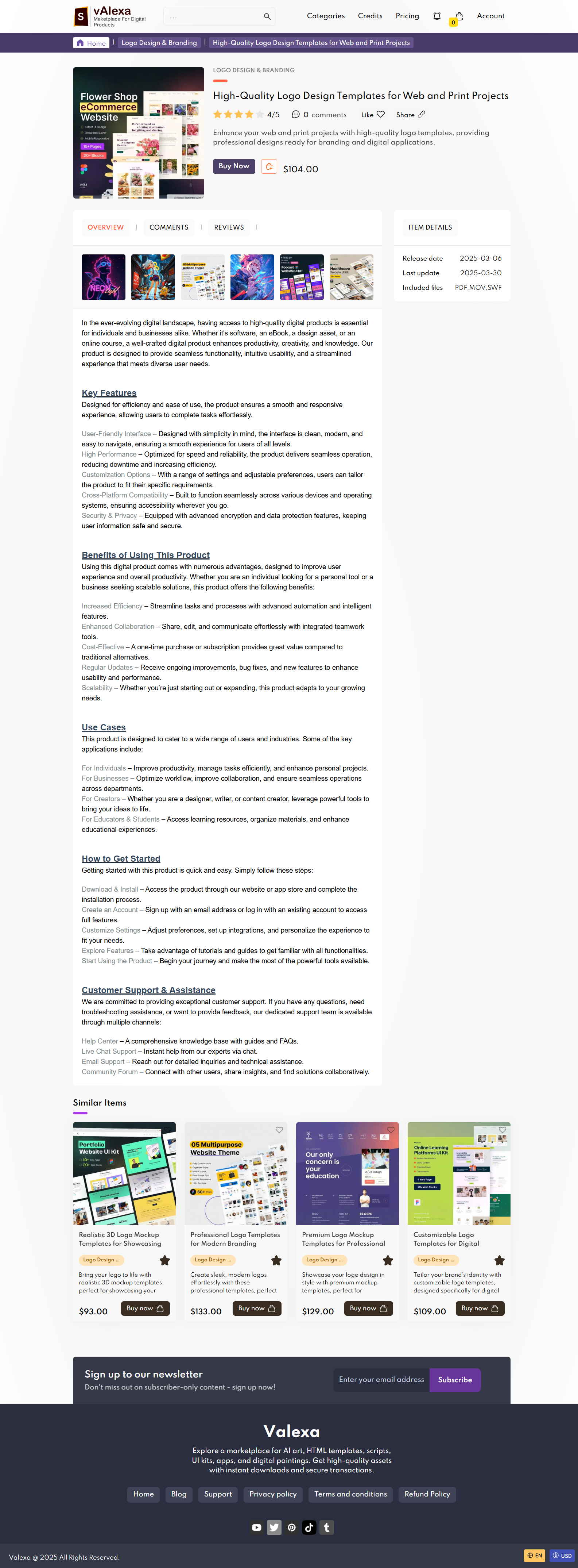 Valexa PHP Script For Selling Digital Products And Digital Downloads by Codemayer
