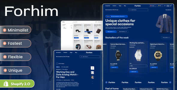 Forhim - Smart and Fashionable eCommerce Shopify OS 2.0 by WorkDo ...