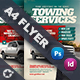 Towing Service Flyer Templates, Print Templates | GraphicRiver