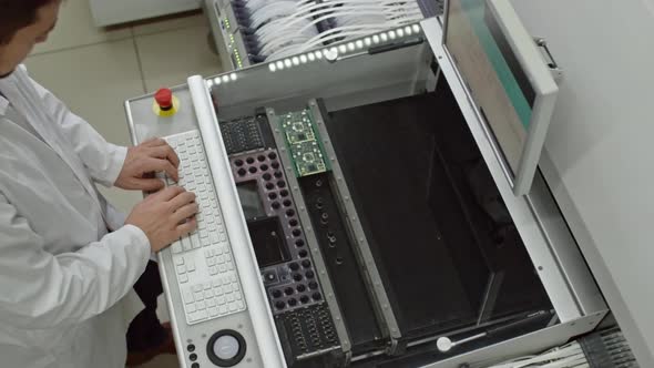 Microchip Manufacturing, Stock Footage | VideoHive