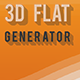 3D Flat Generator, Graphics | GraphicRiver