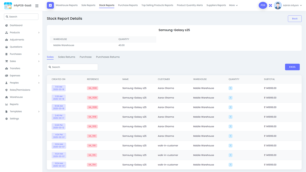 Pos Saas For Multi Store Outlets Built On Laravel React Js By Infyomlabs