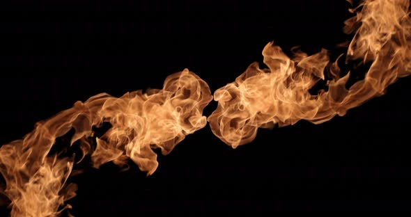 The Appearance Of A Fiery Flame, Stock Footage | VideoHive