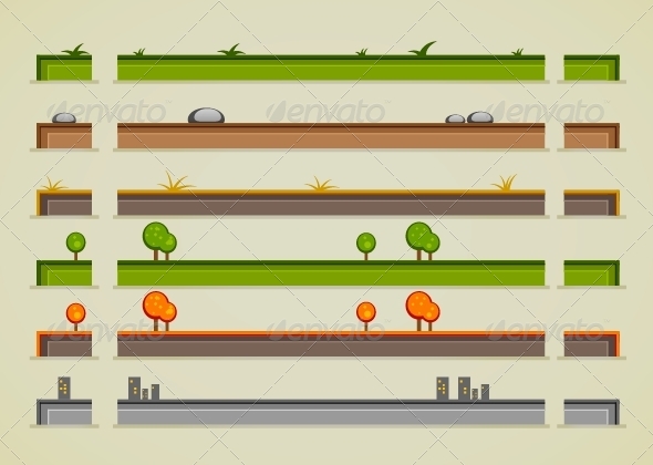 Ground Sprites by getlost | GraphicRiver