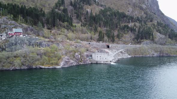 Hydroelectric powerplant of Fossmark in Norway - Electricity production ...