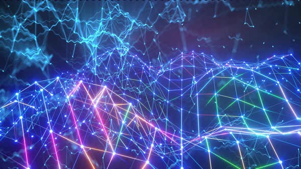 Abstract Particles Plexus | Plexus background, Motion Graphics | VideoHive