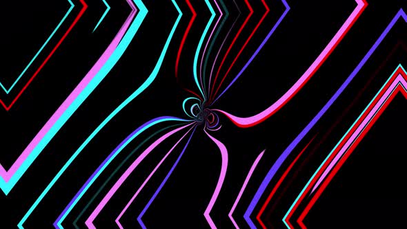 The line revolves around the center of a flower, Motion Graphics ...