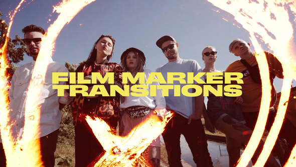 Film Marker Transitions for FCP, Apple Motion Templates | VideoHive