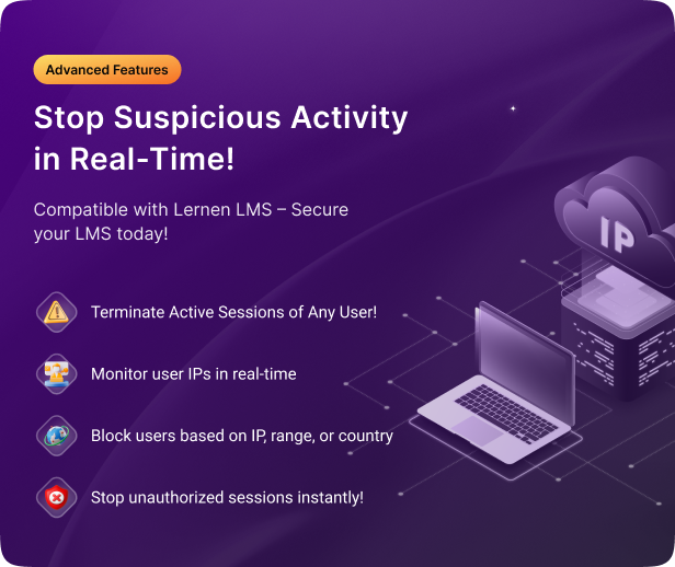 SmartIpier – IP And Session Manager for Lernen LMS by AmentoTech | CodeCanyon
