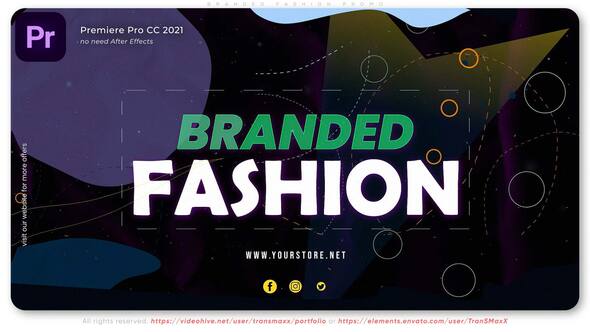 Branded Fashion Promo, Premiere Pro Templates | VideoHive