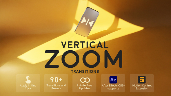 Vertical Zoom Transitions, After Effects Project Files | VideoHive
