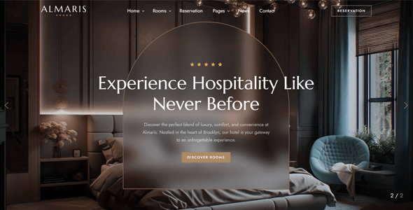 Almaris - Hotel Booking WordPress Theme by reacthemes | ThemeForest