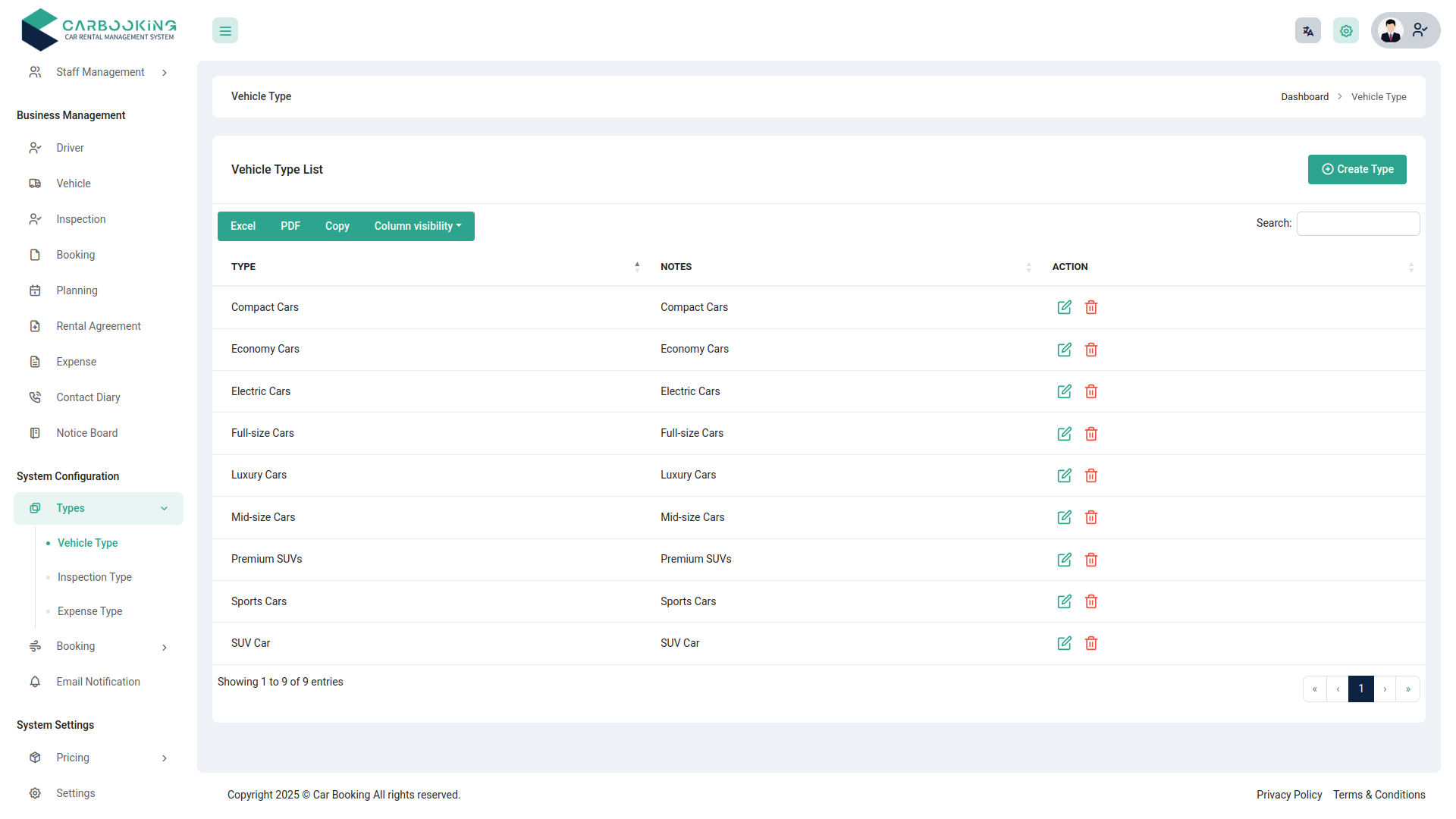 Car Booking SaaS - Car Rental Management System by smartwebinfotech