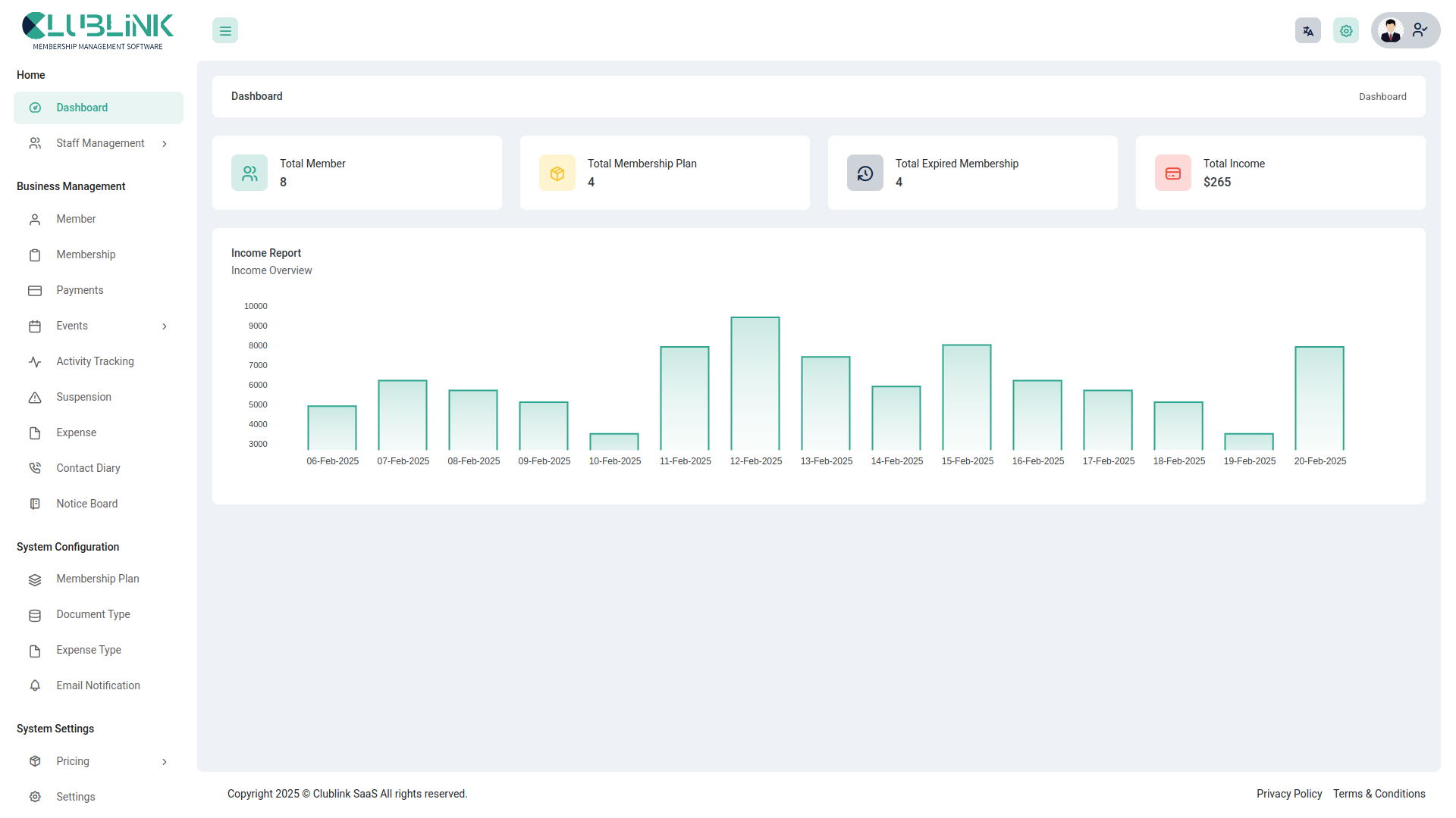 Clublink SaaS - Membership Management Software by smartwebinfotech