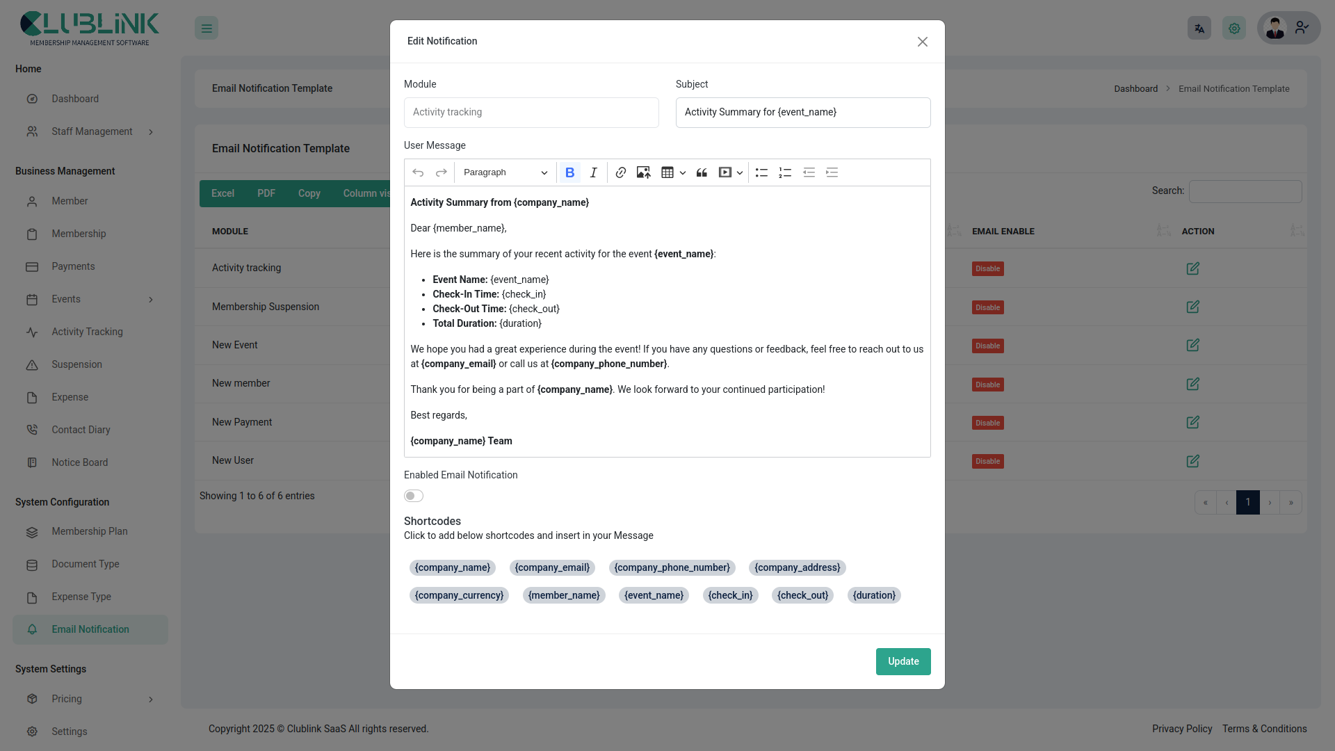 Clublink SaaS - Membership Management Software by smartwebinfotech