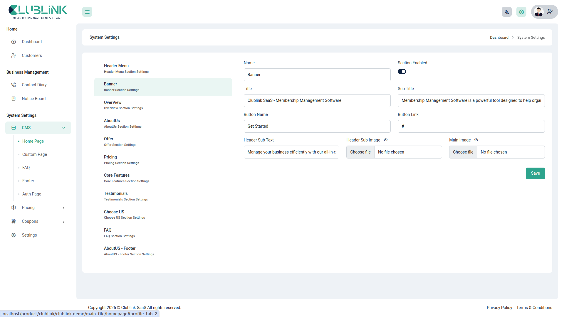 Clublink SaaS - Membership Management Software by smartwebinfotech