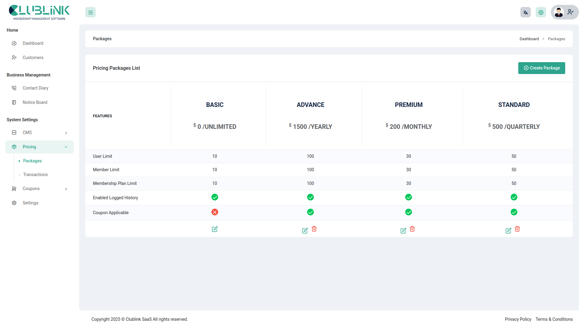 Clublink SaaS - Membership Management Software by smartwebinfotech