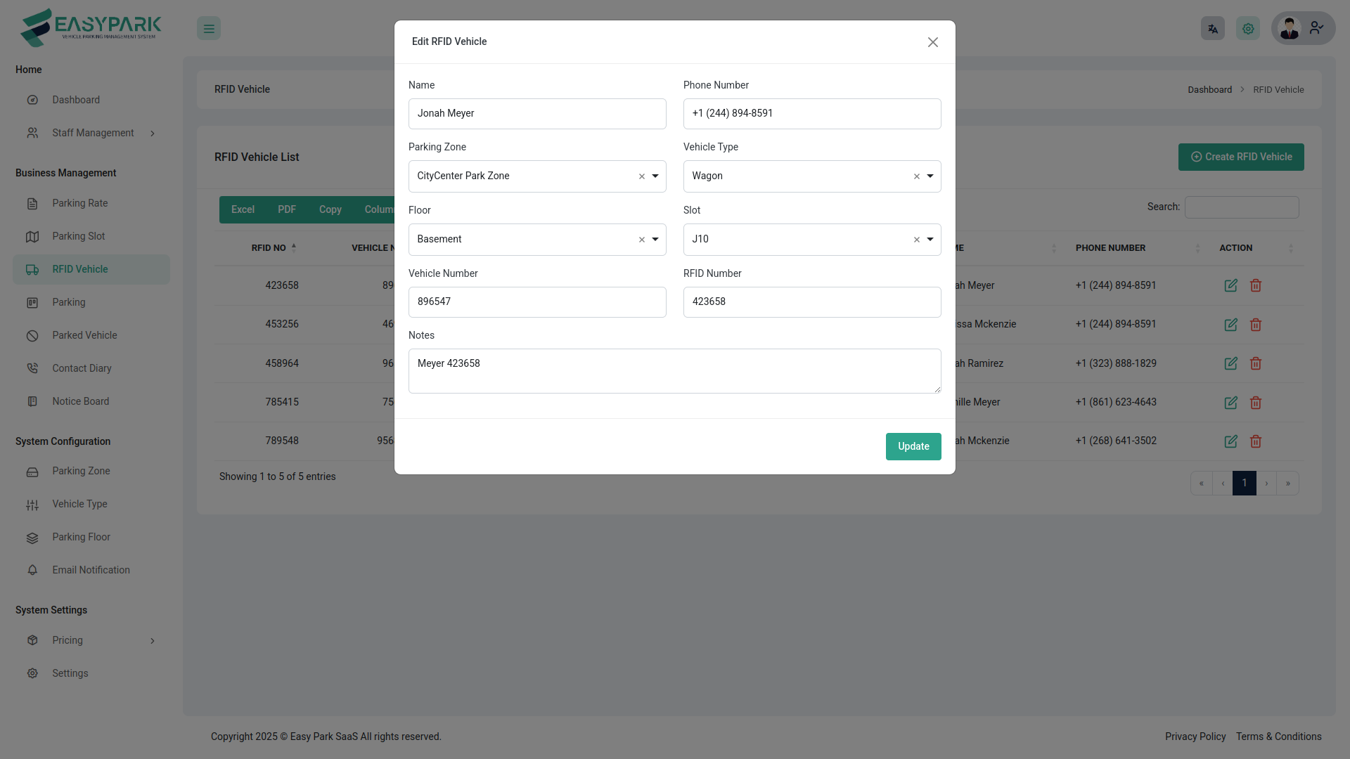 EasyPark SaaS - Vehicle Parking Management System by smartwebinfotech