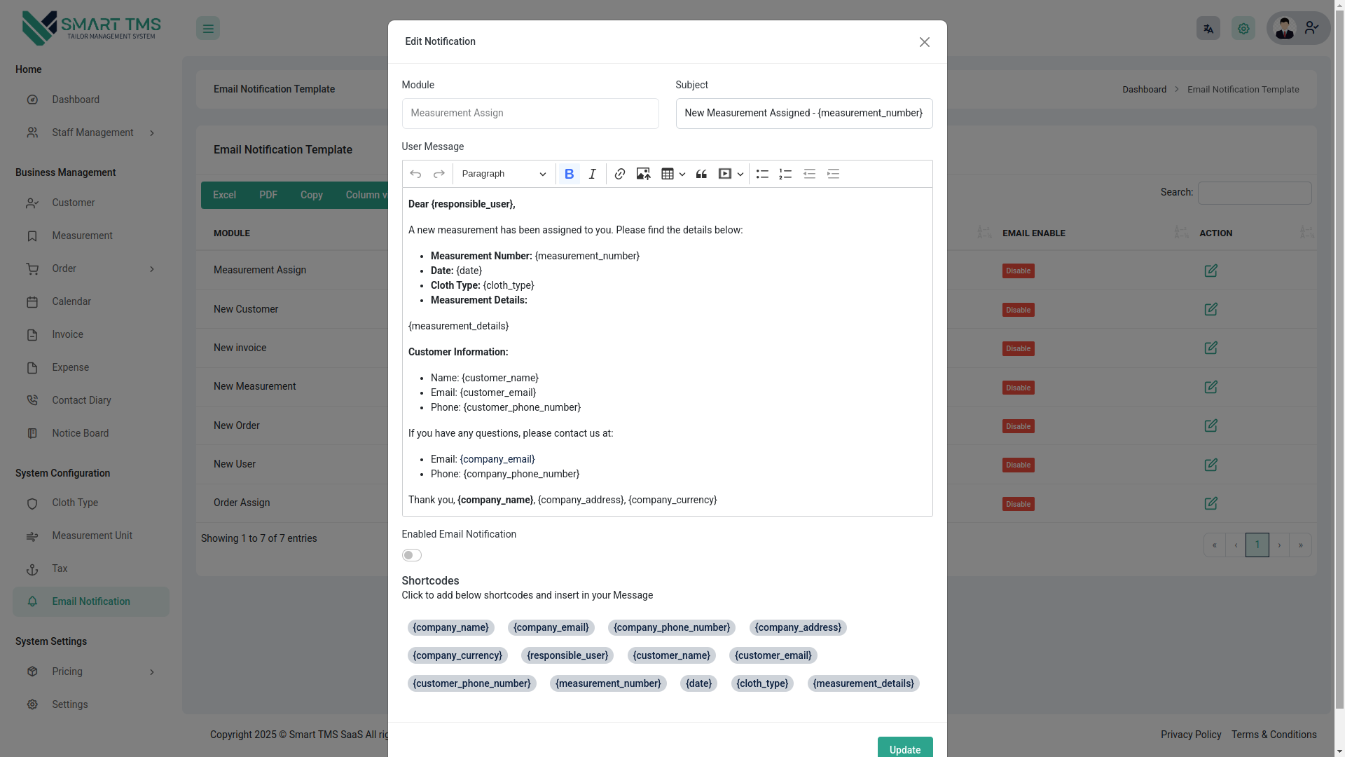Smart TMS SaaS - Tailor Management System by smartwebinfotech | CodeCanyon