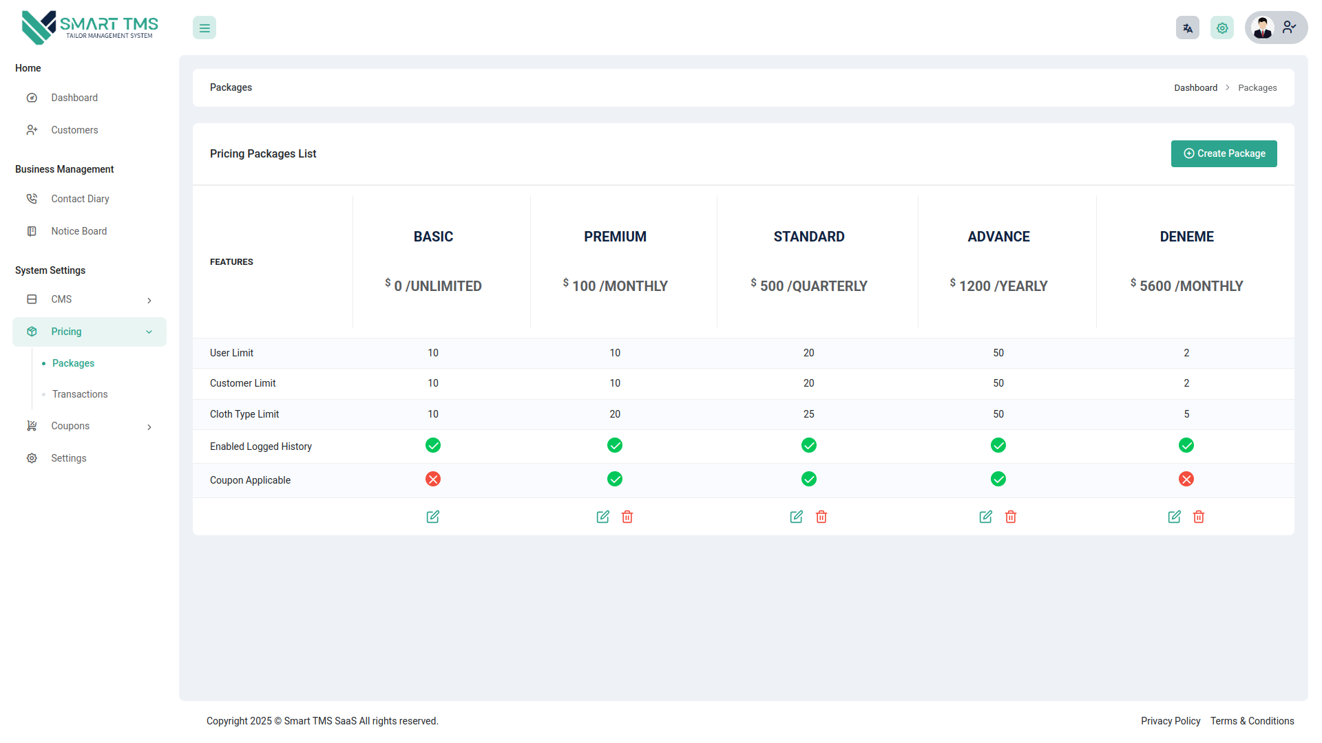 Smart TMS SaaS - Tailor Management System by smartwebinfotech | CodeCanyon