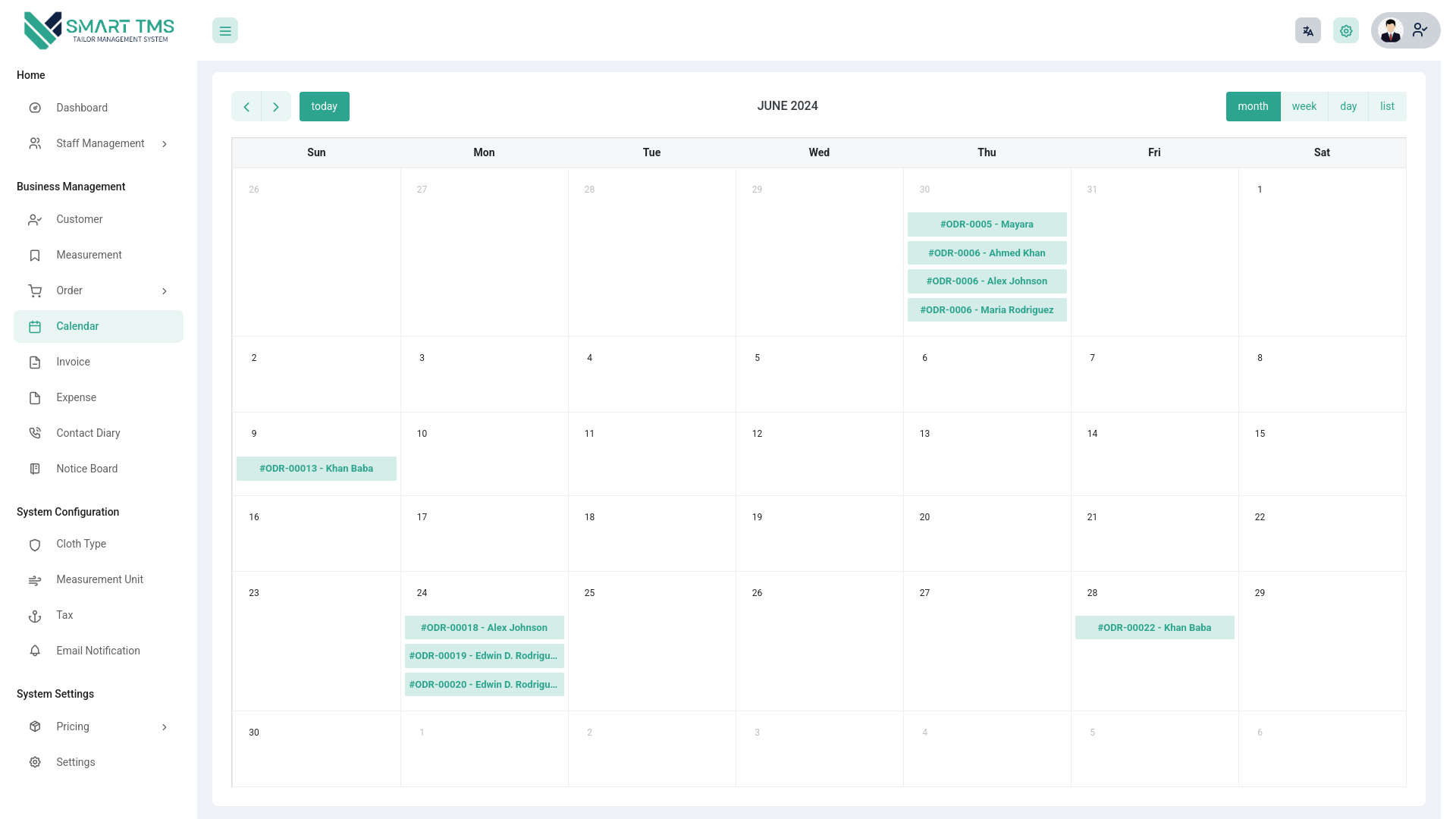 Smart TMS SaaS - Tailor Management System by smartwebinfotech | CodeCanyon