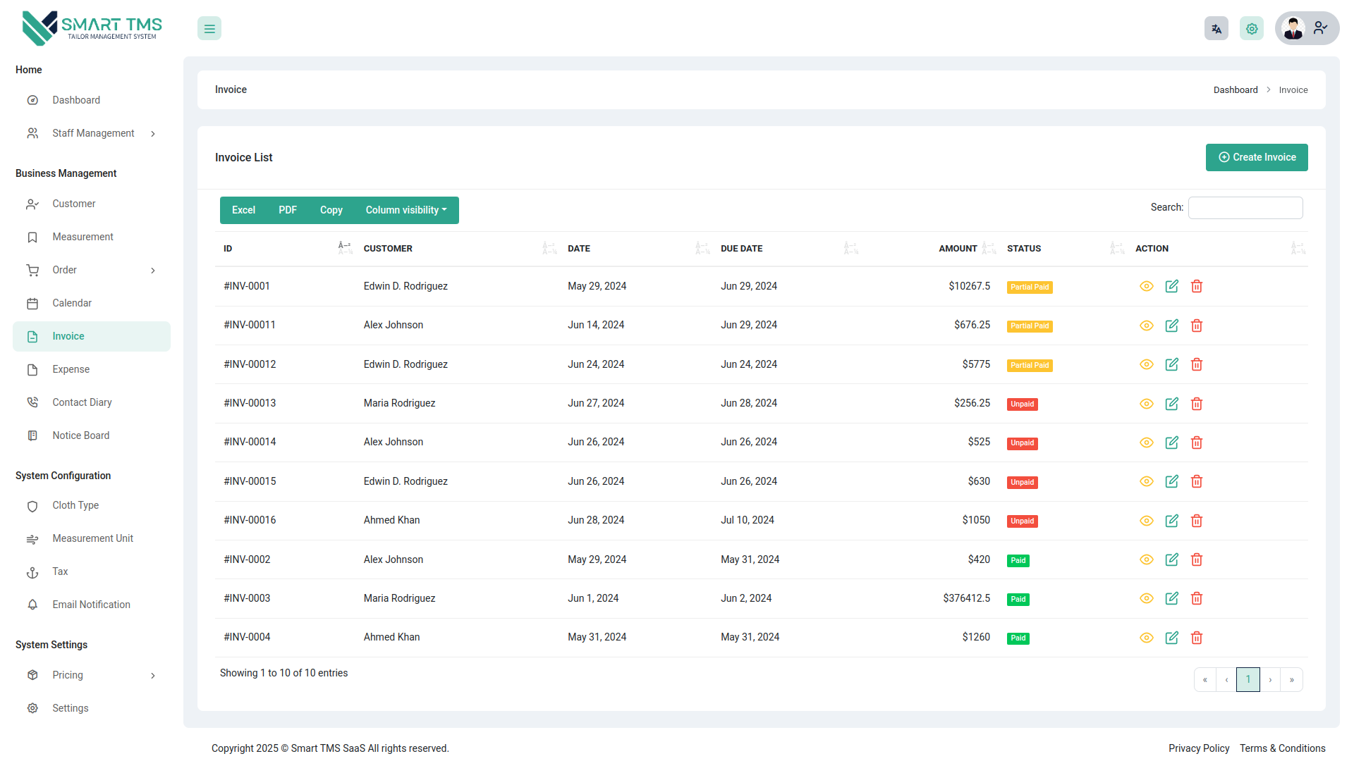 Smart TMS SaaS - Tailor Management System by smartwebinfotech | CodeCanyon
