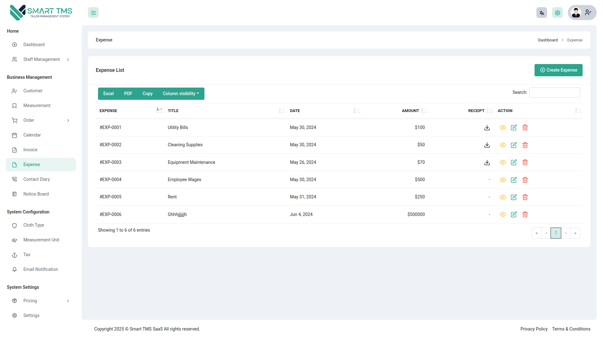 Smart TMS SaaS - Tailor Management System by smartwebinfotech | CodeCanyon