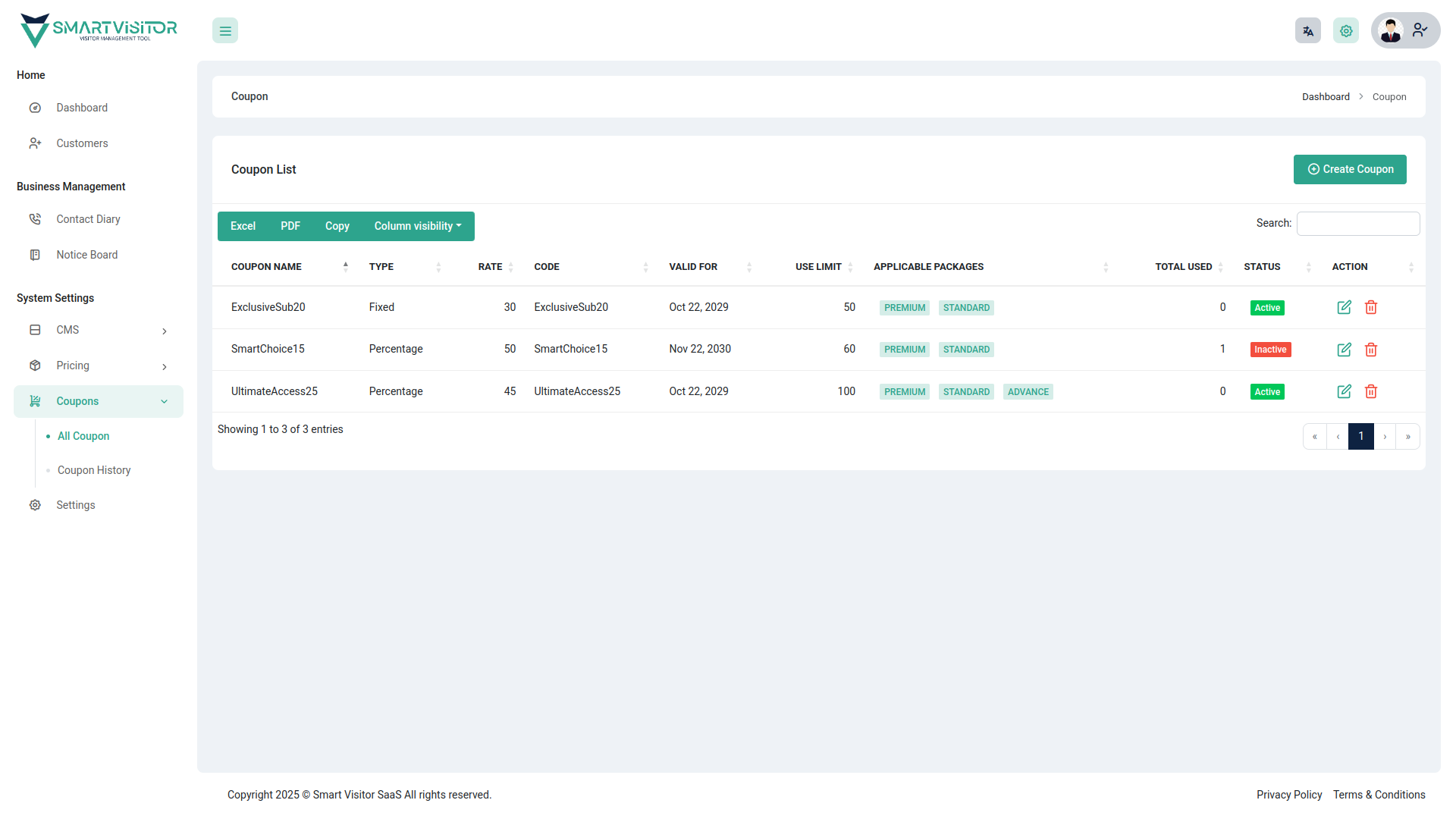 Smart Visitor SaaS - Visitor Management Tool by smartwebinfotech ...