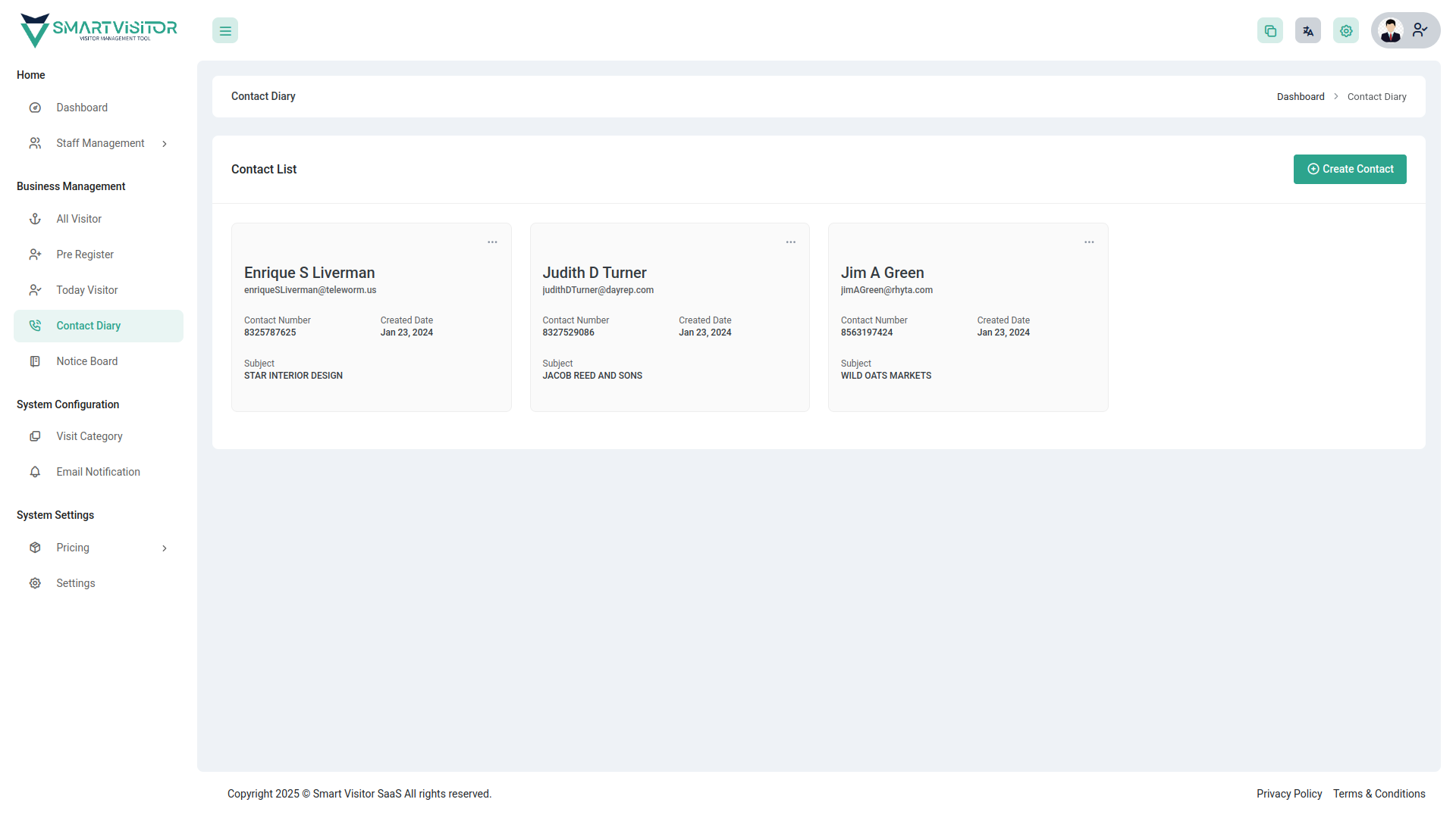 Smart Visitor SaaS - Visitor Management Tool by smartwebinfotech ...