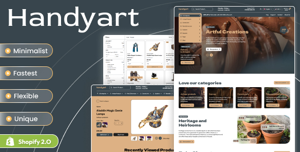 Handyart - Art & Handmade Shop Shopify OS 2.0 by WorkDo | ThemeForest