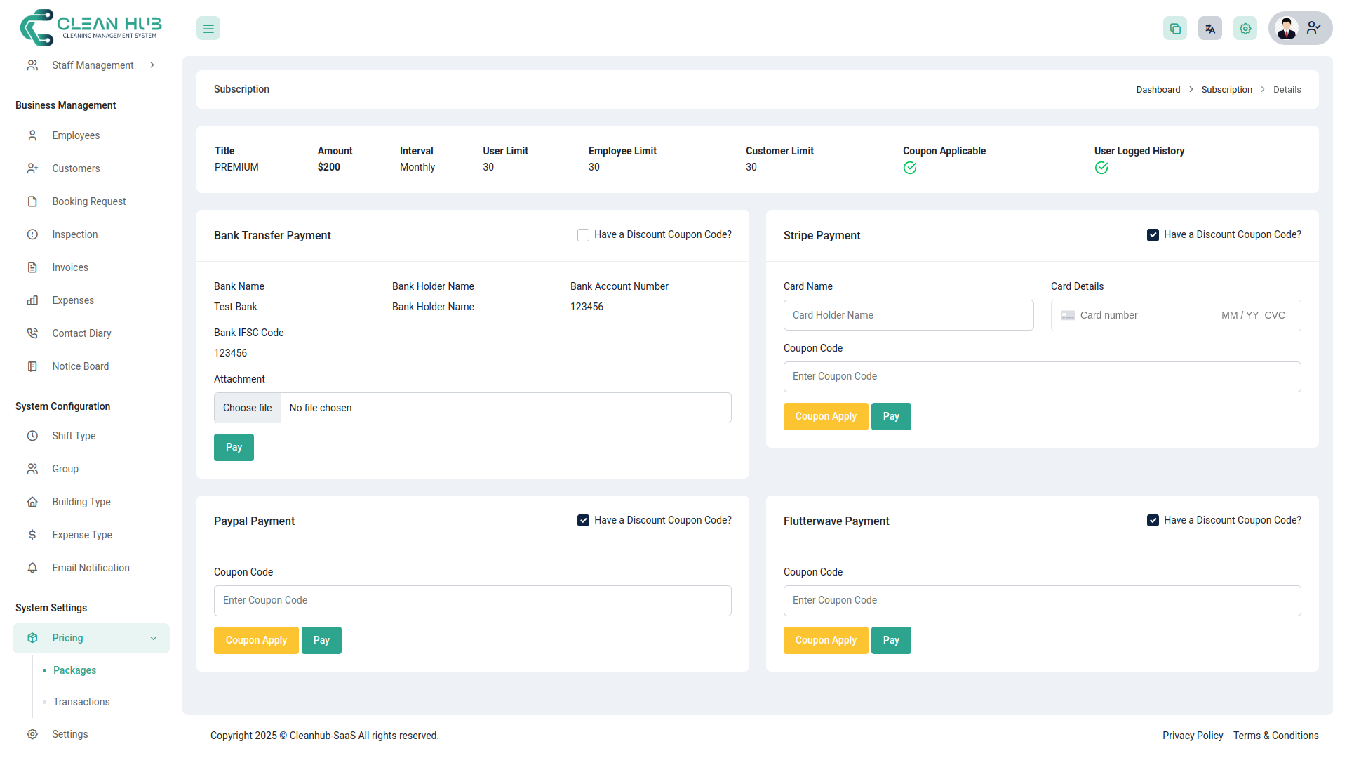 CleanHub SaaS - Cleaning Management System by smartwebinfotech | CodeCanyon
