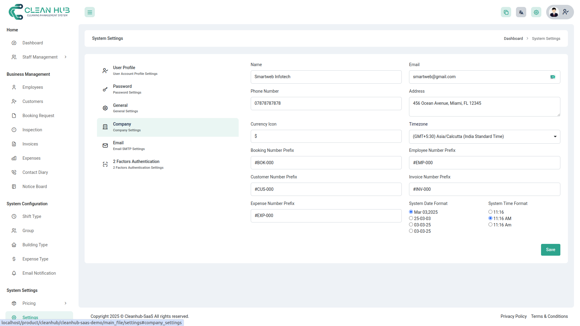 CleanHub SaaS - Cleaning Management System by smartwebinfotech | CodeCanyon