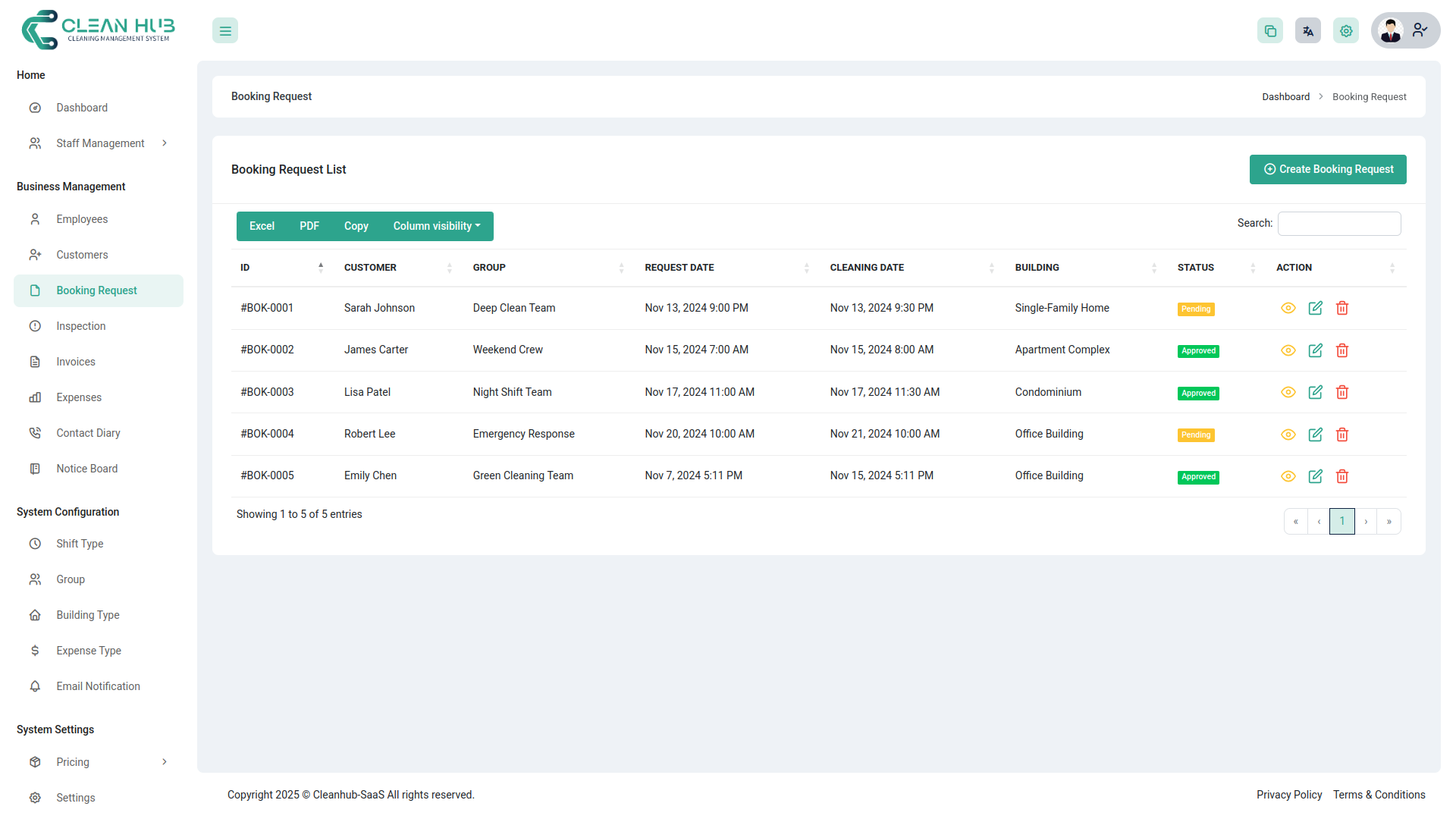 CleanHub SaaS - Cleaning Management System by smartwebinfotech | CodeCanyon