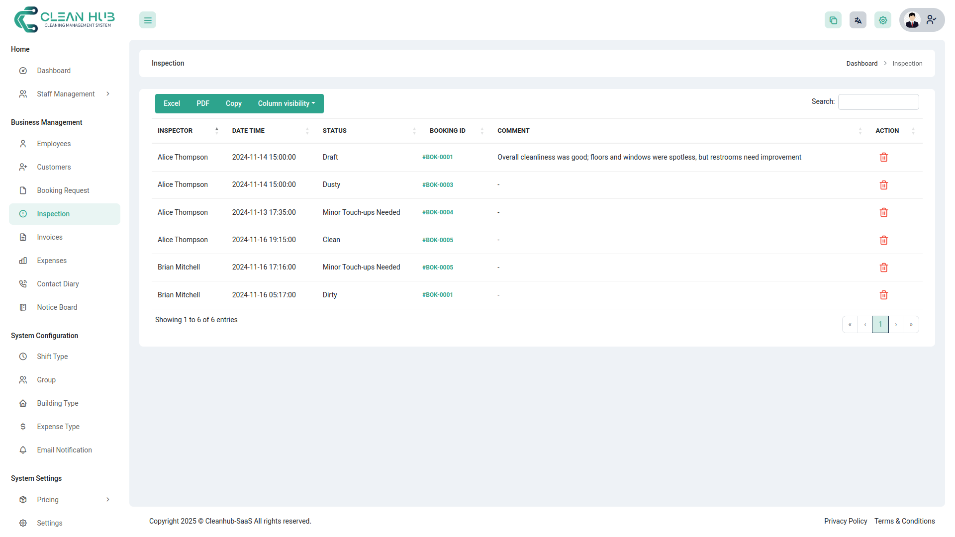 CleanHub SaaS - Cleaning Management System by smartwebinfotech | CodeCanyon