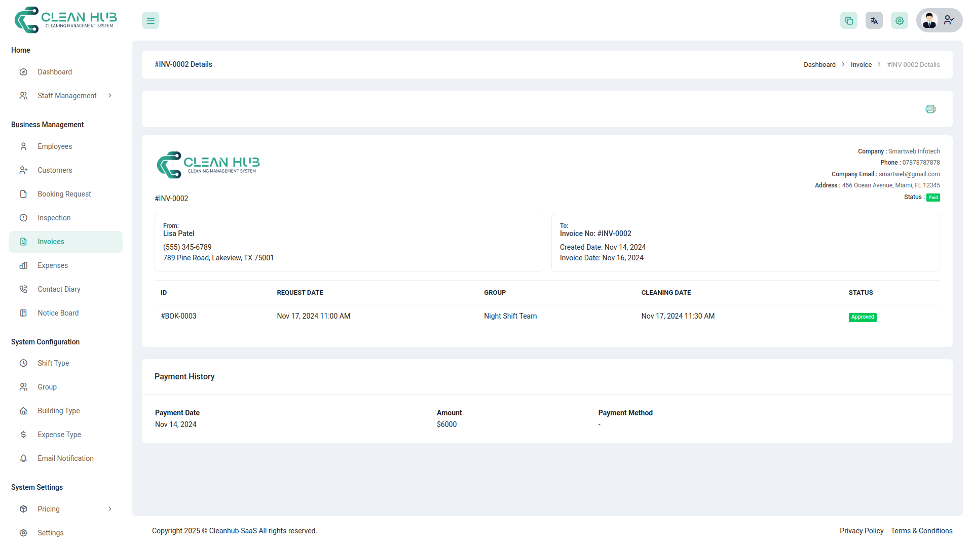CleanHub SaaS - Cleaning Management System by smartwebinfotech | CodeCanyon