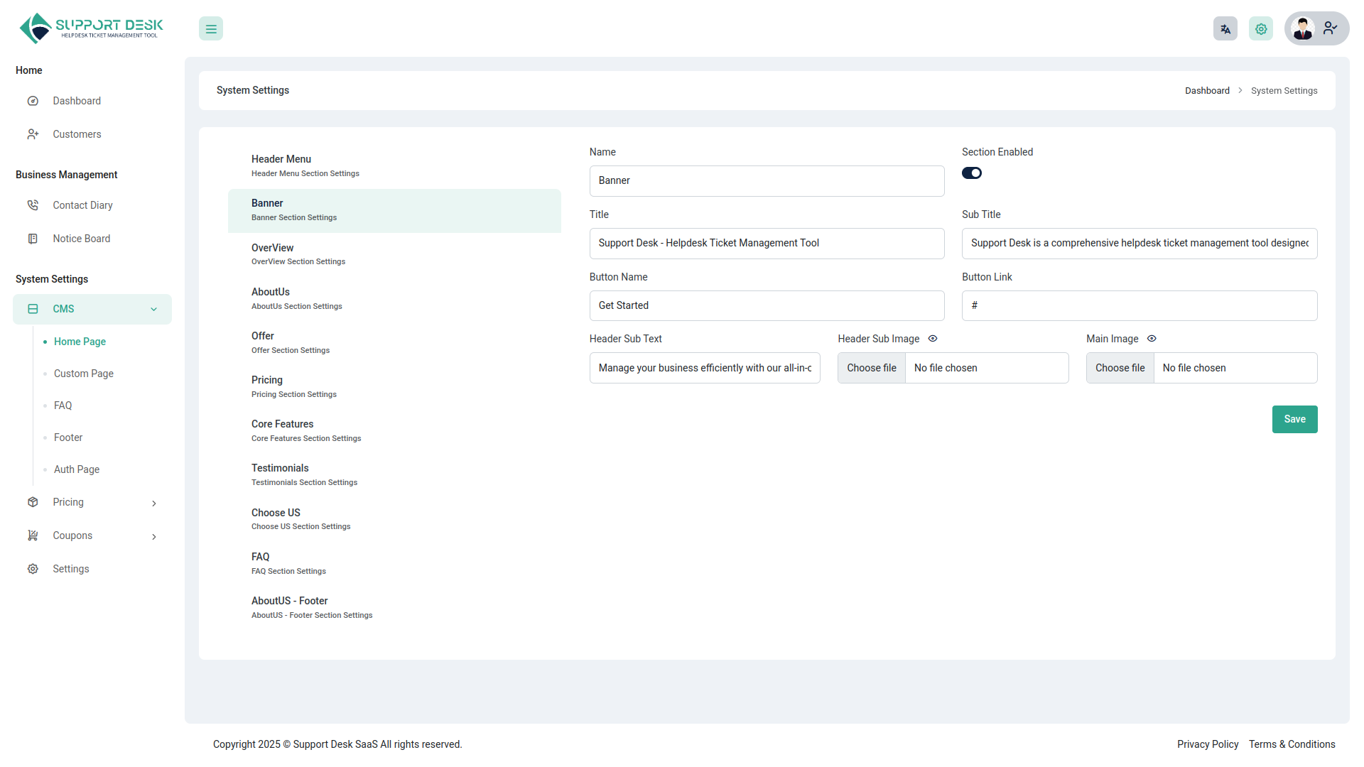 Support Desk SaaS - Helpdesk Ticket Management Tool by smartwebinfotech