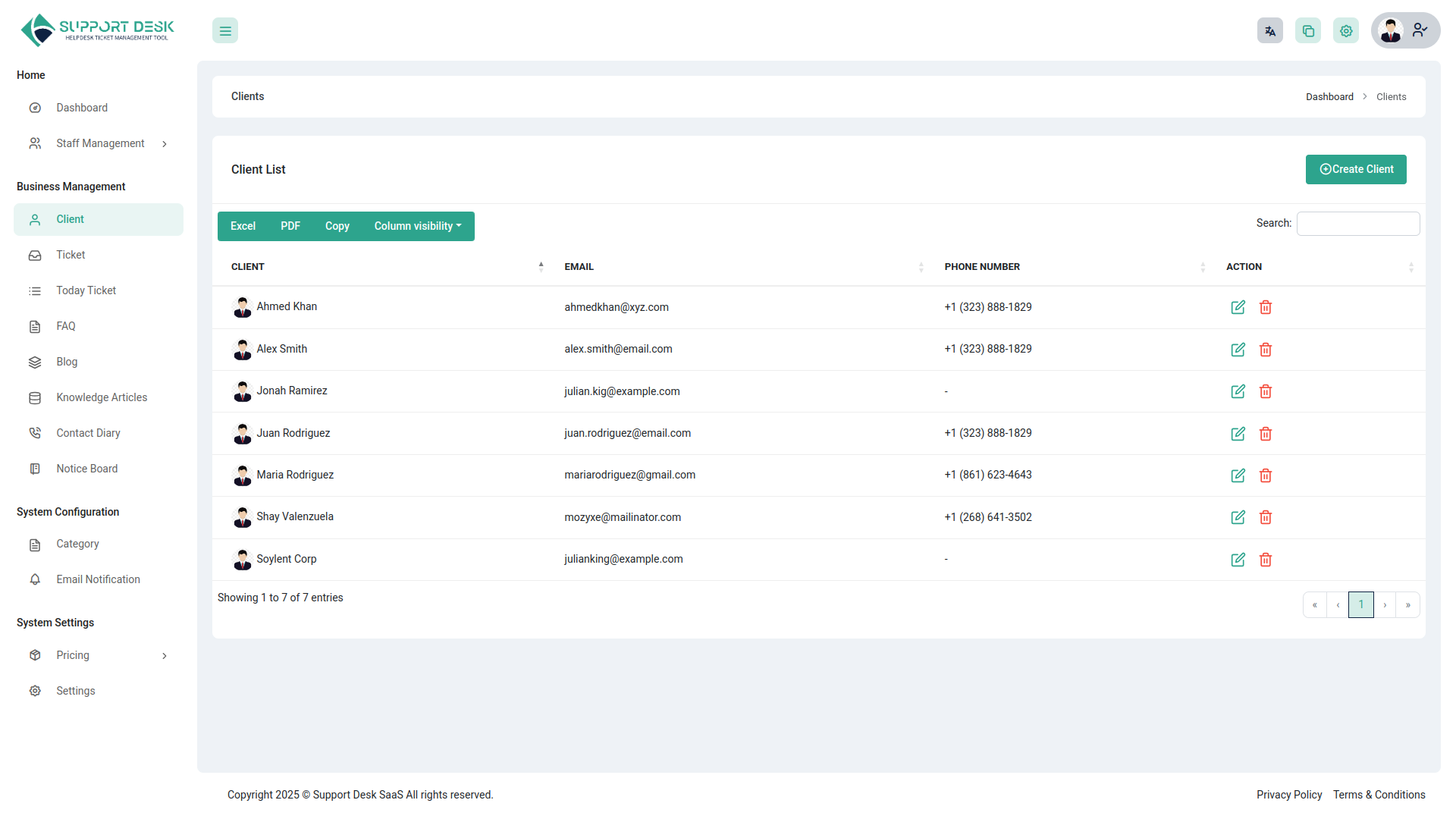Support Desk SaaS - Helpdesk Ticket Management Tool by smartwebinfotech