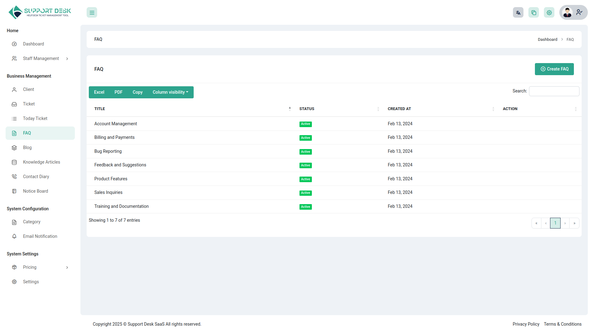 Support Desk SaaS - Helpdesk Ticket Management Tool by smartwebinfotech