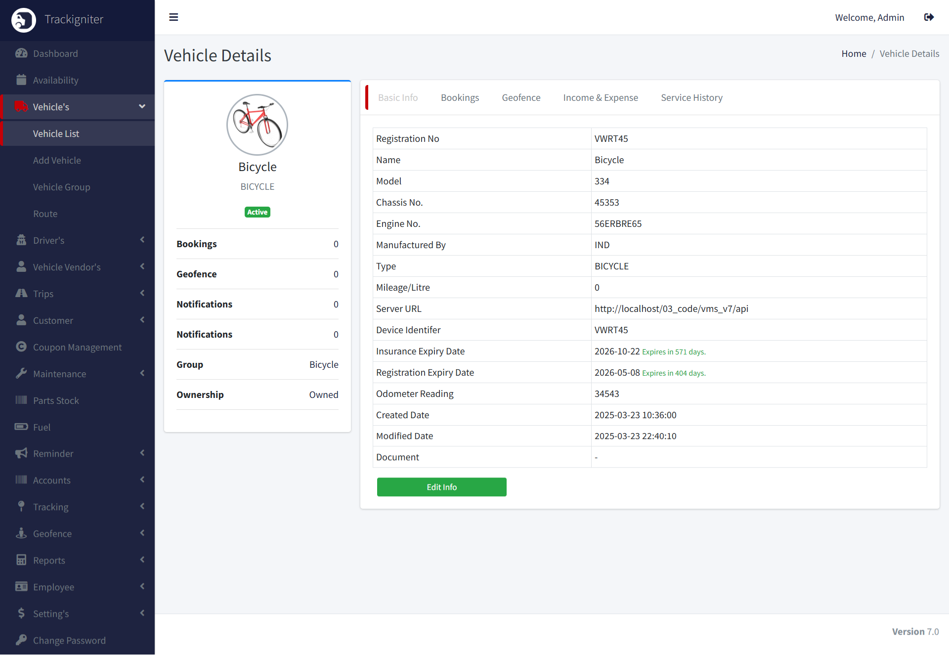 Trackigniter - Fleet Management System With Live GPS Tracking by codeforts