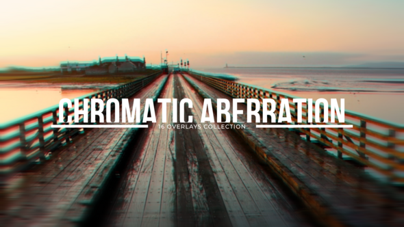 16 Chromatic Aberration Overlays, After Effects Project Files | VideoHive