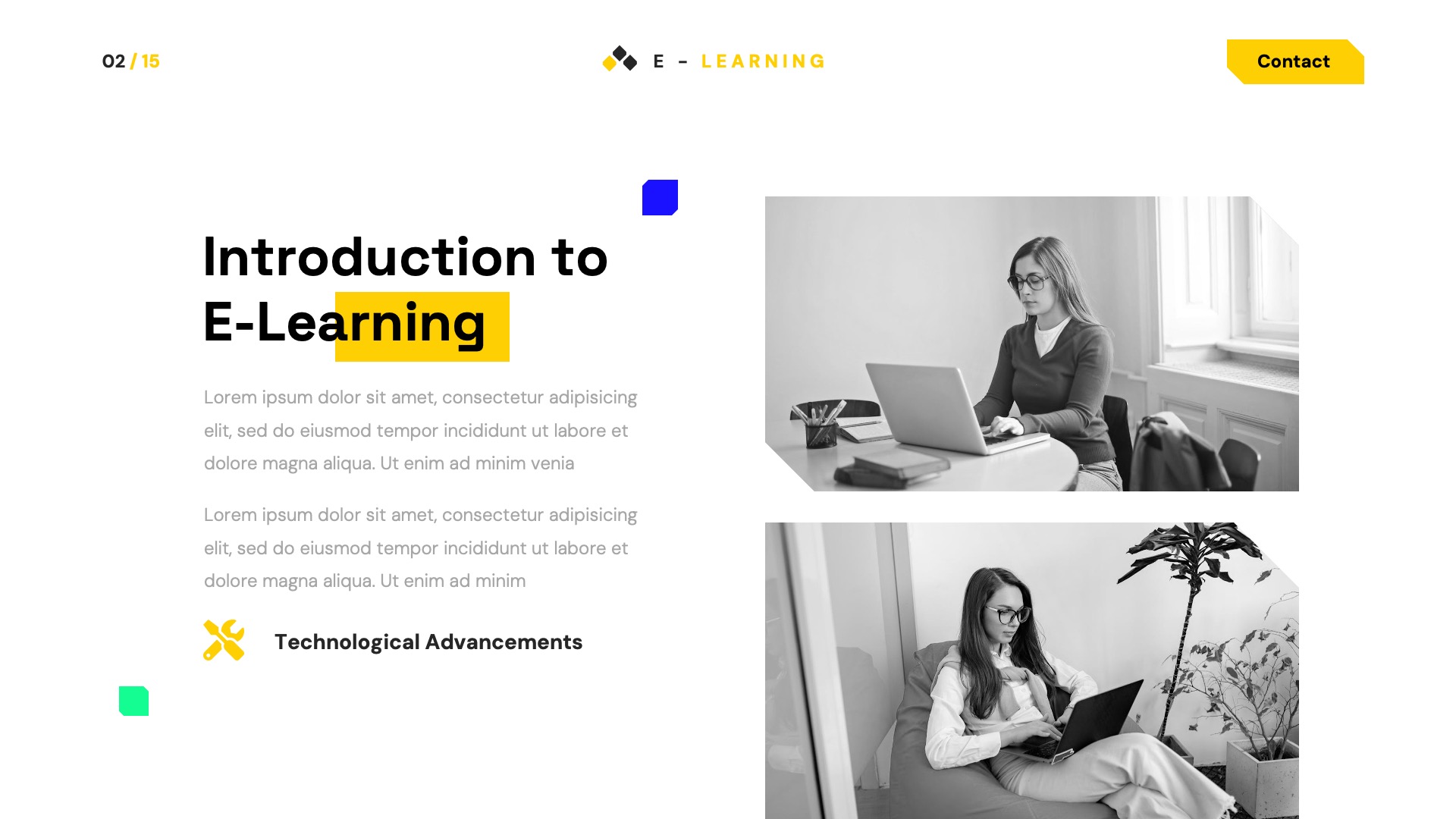 E-learning Education Powerpoint Template, Presentation Templates ...