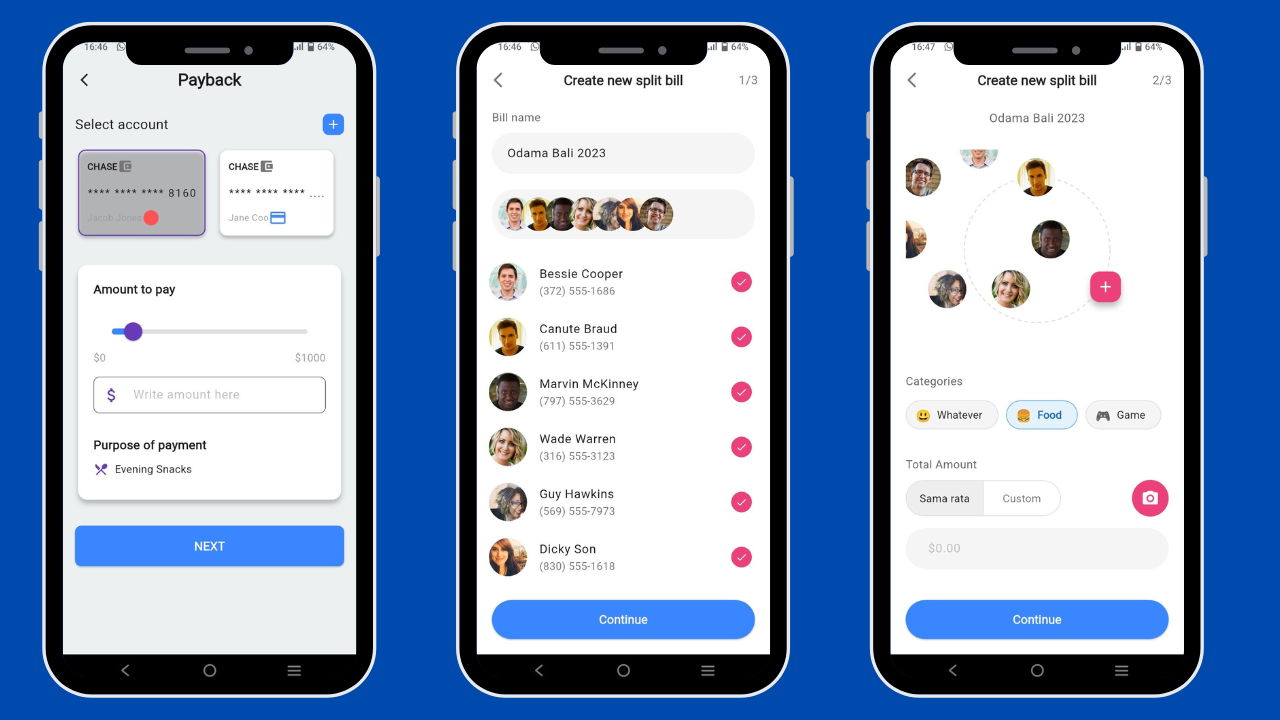 Ai-Powered Split Bill Flutter Mobile App Template | Split payment Flutter App by CodentraTech