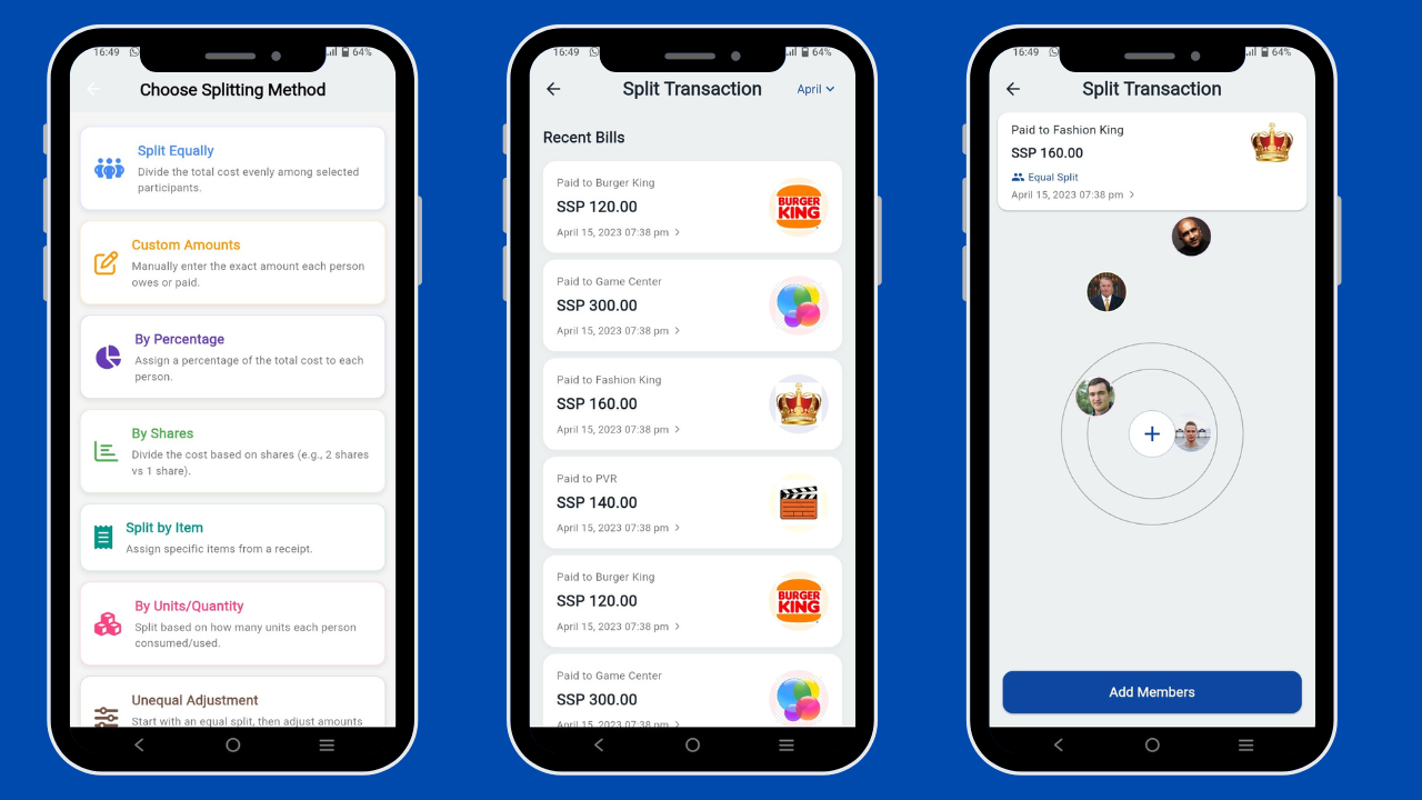 Ai-Powered Split Bill Flutter Mobile App Template | Split payment Flutter App by CodentraTech