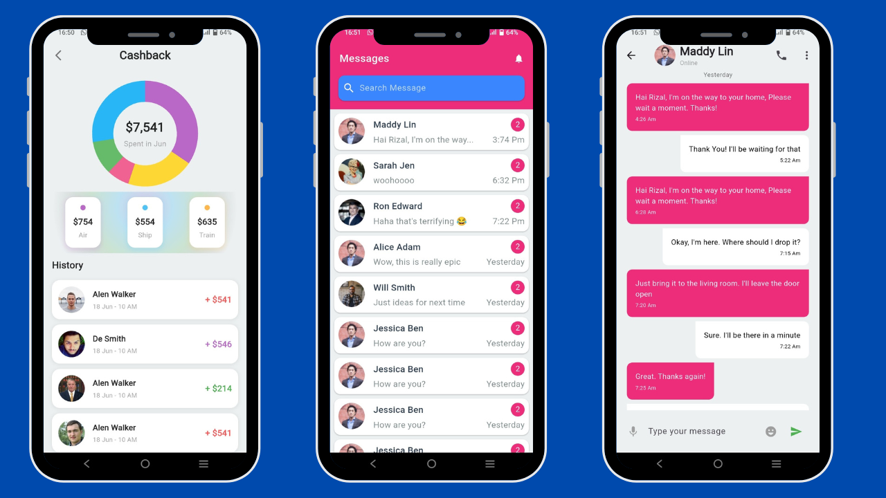 Ai-Powered Split Bill Flutter Mobile App Template | Split payment Flutter App by CodentraTech