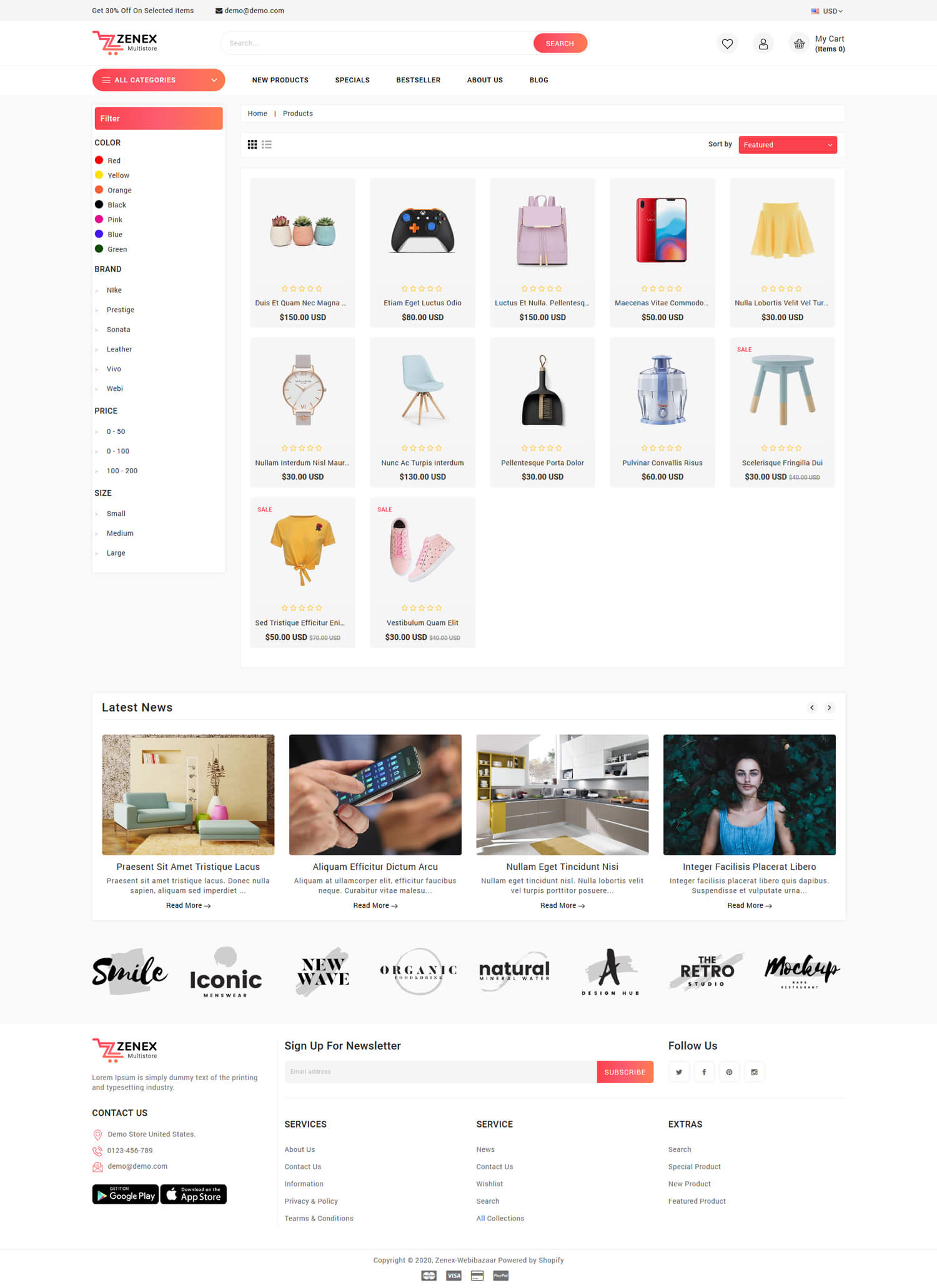 Zenex - Multipurpose E-commerce Opencart 3 Template by eptheme ...